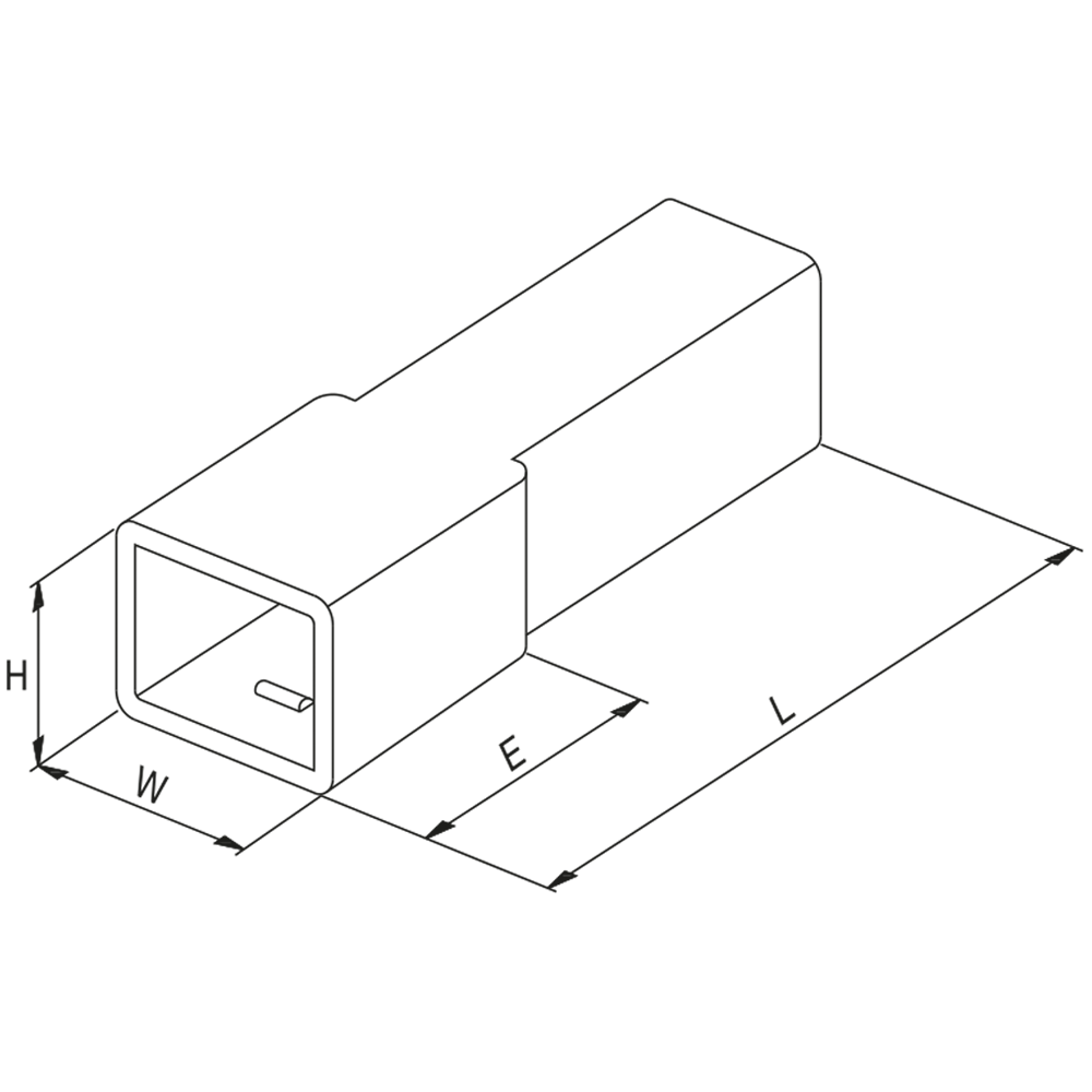 MESA Terminal Soket, Konnektör | KD-Konnektör Dişi Serisi