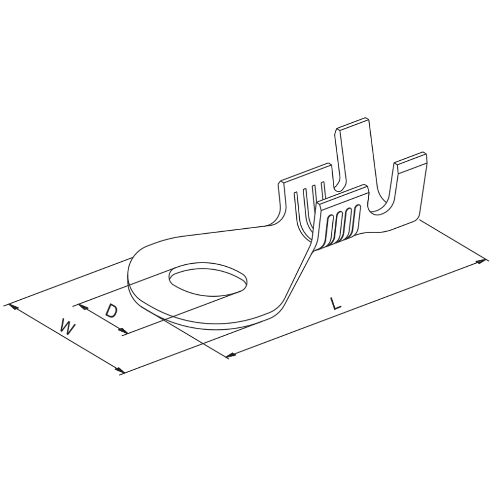 MESA Terminal Soket, Konnektör | TŞ 2426-6 NO Ø6.5 KABLO UC