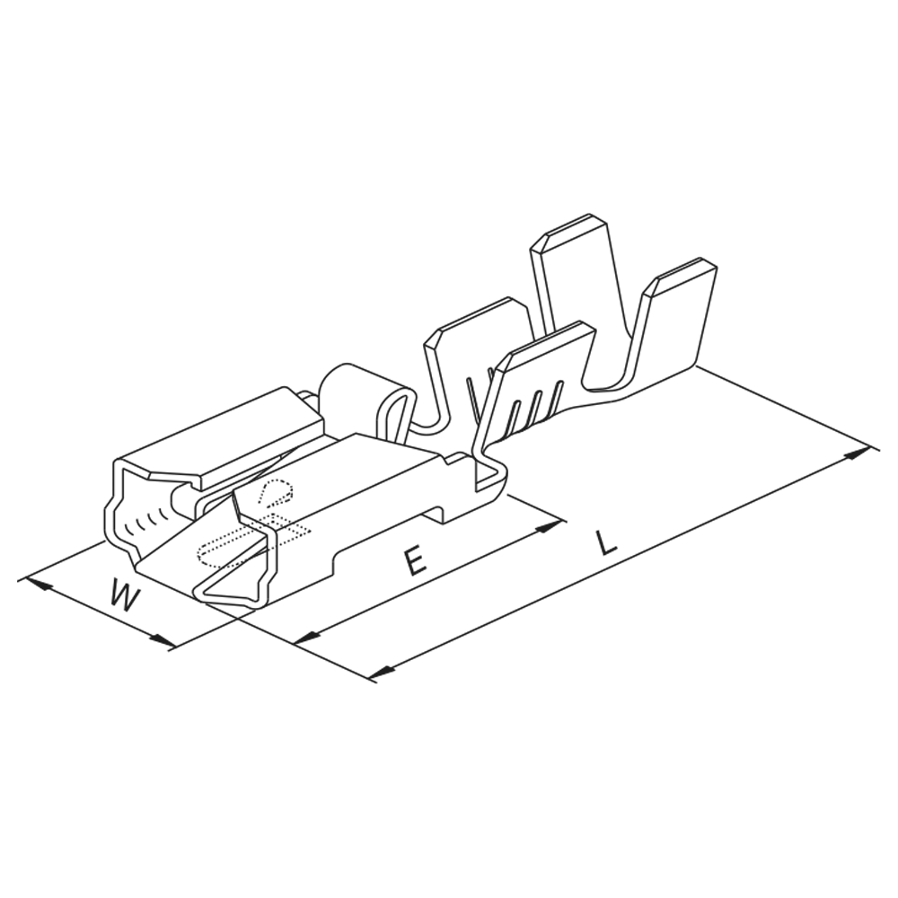 MESA Terminal Socket, Connector | TD-Fast On Type