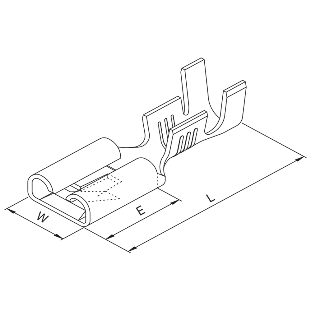MESA Terminal Soket, Konnektör | TD-Terminal Dişi Serisi