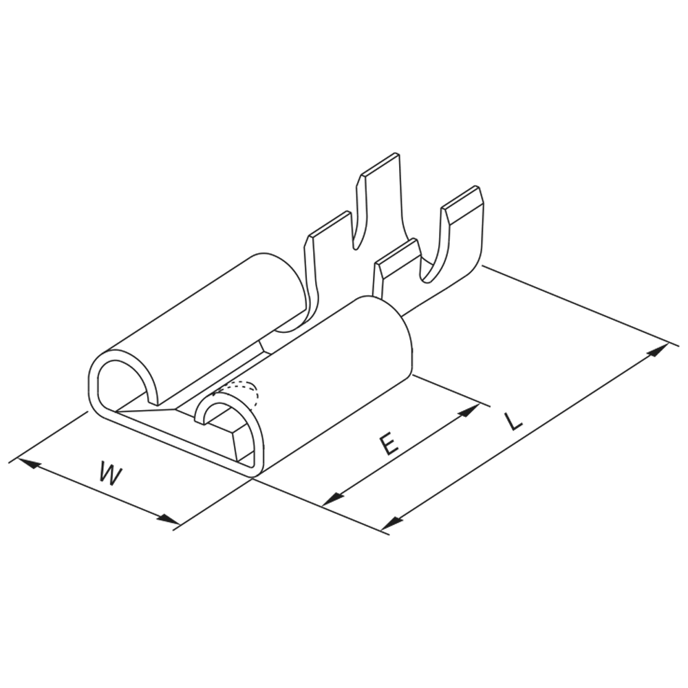 MESA Terminal Socket, Connector | TD-Fast On Type