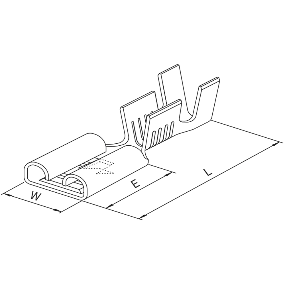 MESA Terminal Socket, Connector | TD-Fast On Type